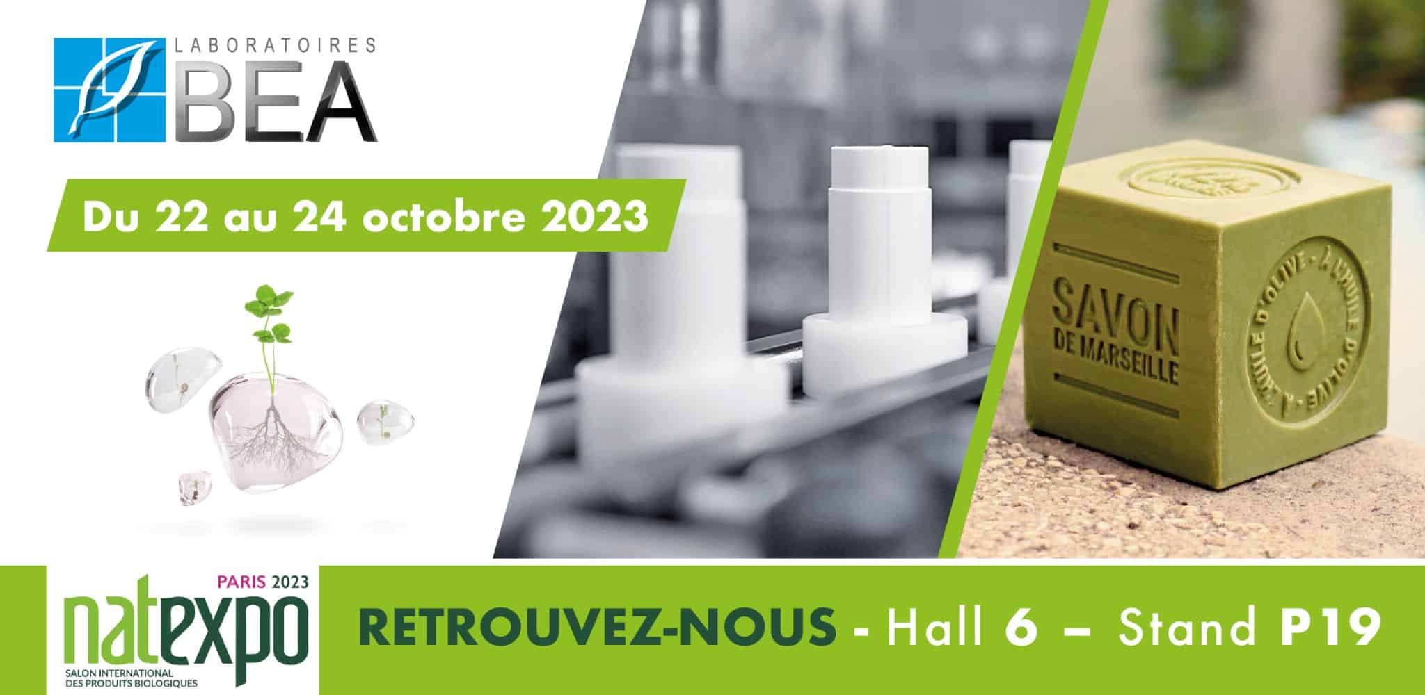 Rejoignez-nous au salon Natexpo Paris 2023 ! - Laboratoires BEA ...